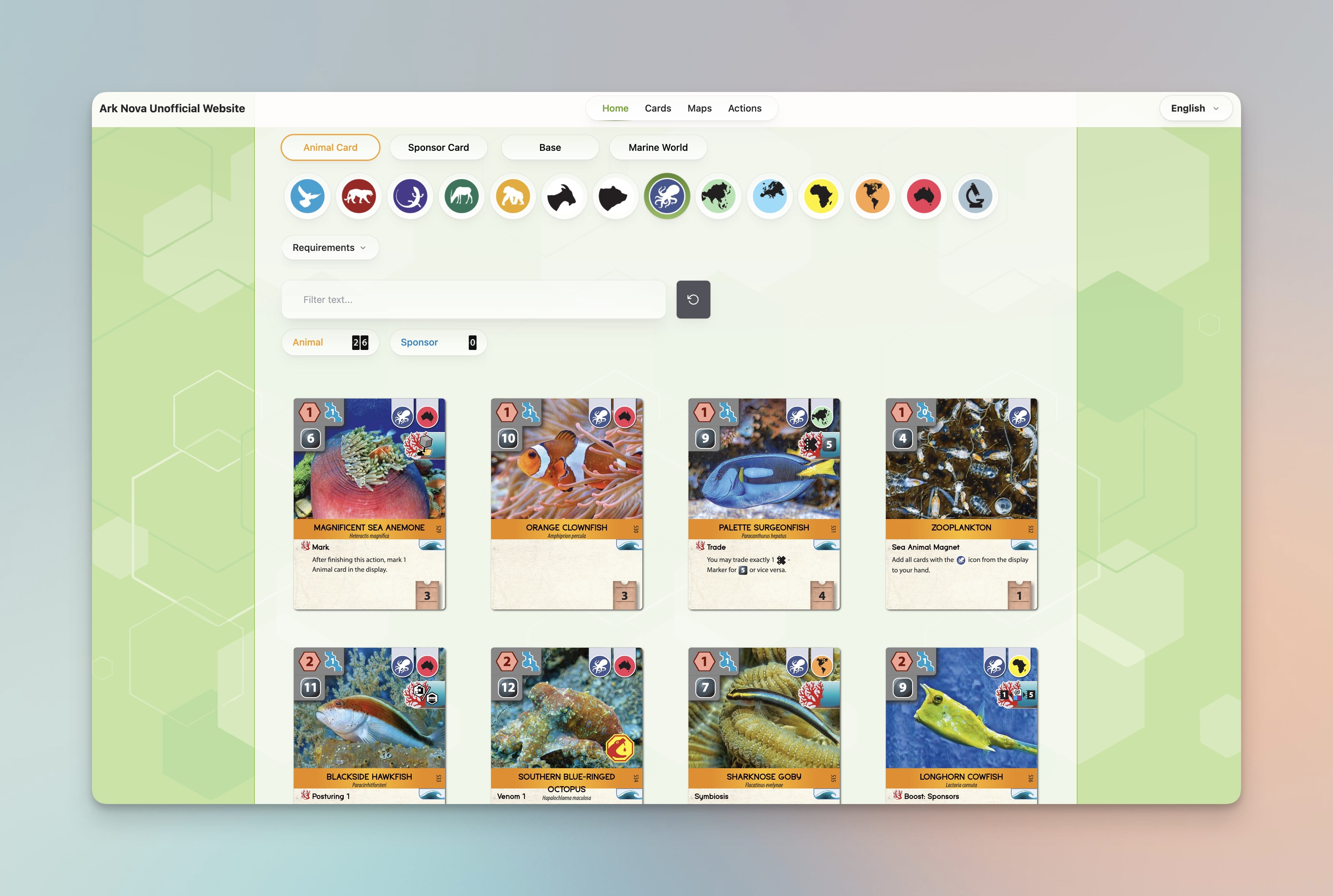 GitHub - Ender-Wiggin2019/Next-Ark-Nova-Cards: Ark Nova card website with Marine Worlds expansion